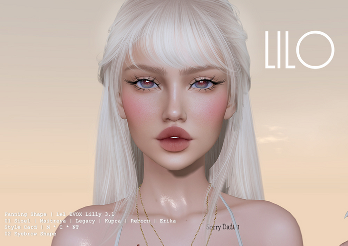 Second Life Marketplace Lilos Fit Shape Lel Evox Lilly 3 1 [m L K
